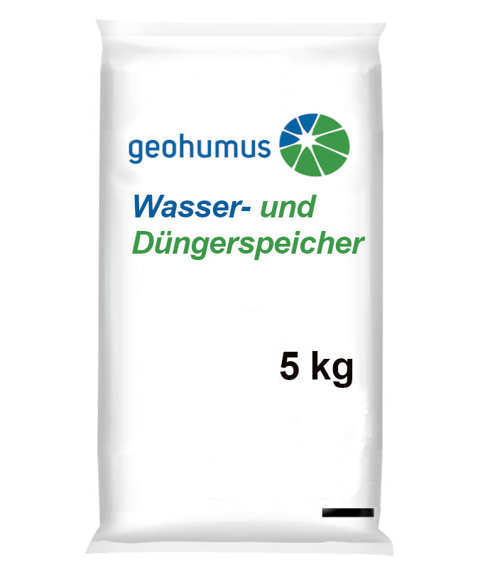 Geohumus Aqua+3 im 5 kg Beutel Wasserspeichergranulat – Heinrichs Agrar