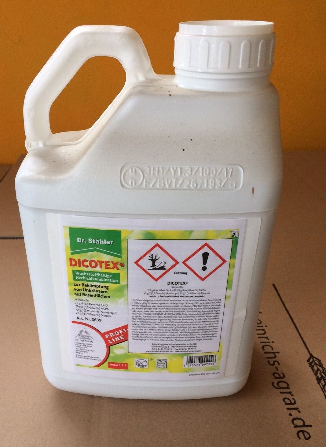 § Dr. Stähler - Dicotex 5 l - Rasenunkrautvernichter – Heinrichs Agrar