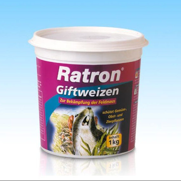 § Ratron® Giftweizen 5 kg Weizenköder gegen Mäuse Ackerbau Obst Gemüse ...